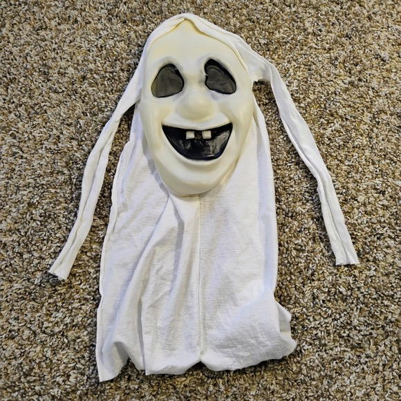 Costumes | Glow Fun World Goofy Ghost Mask Rare 9s Div Fantastic Faces ...